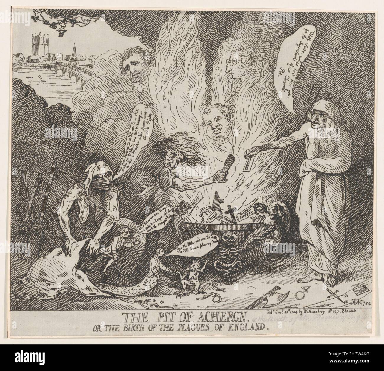 The Pit of Acheron or The Birth of the Plagues of England January 28 ...