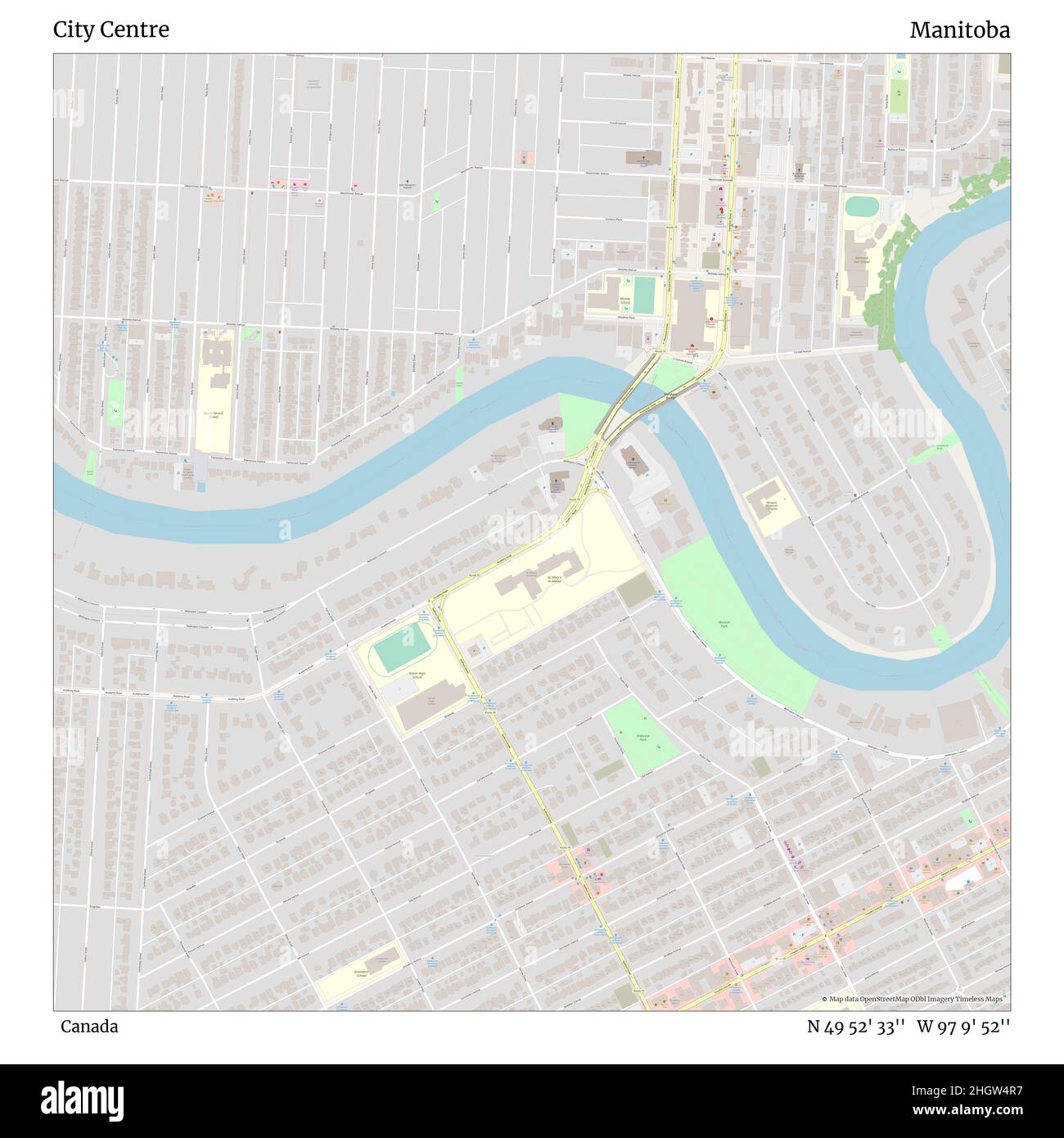 City centre mapping Cut Out Stock Images & Pictures - Alamy