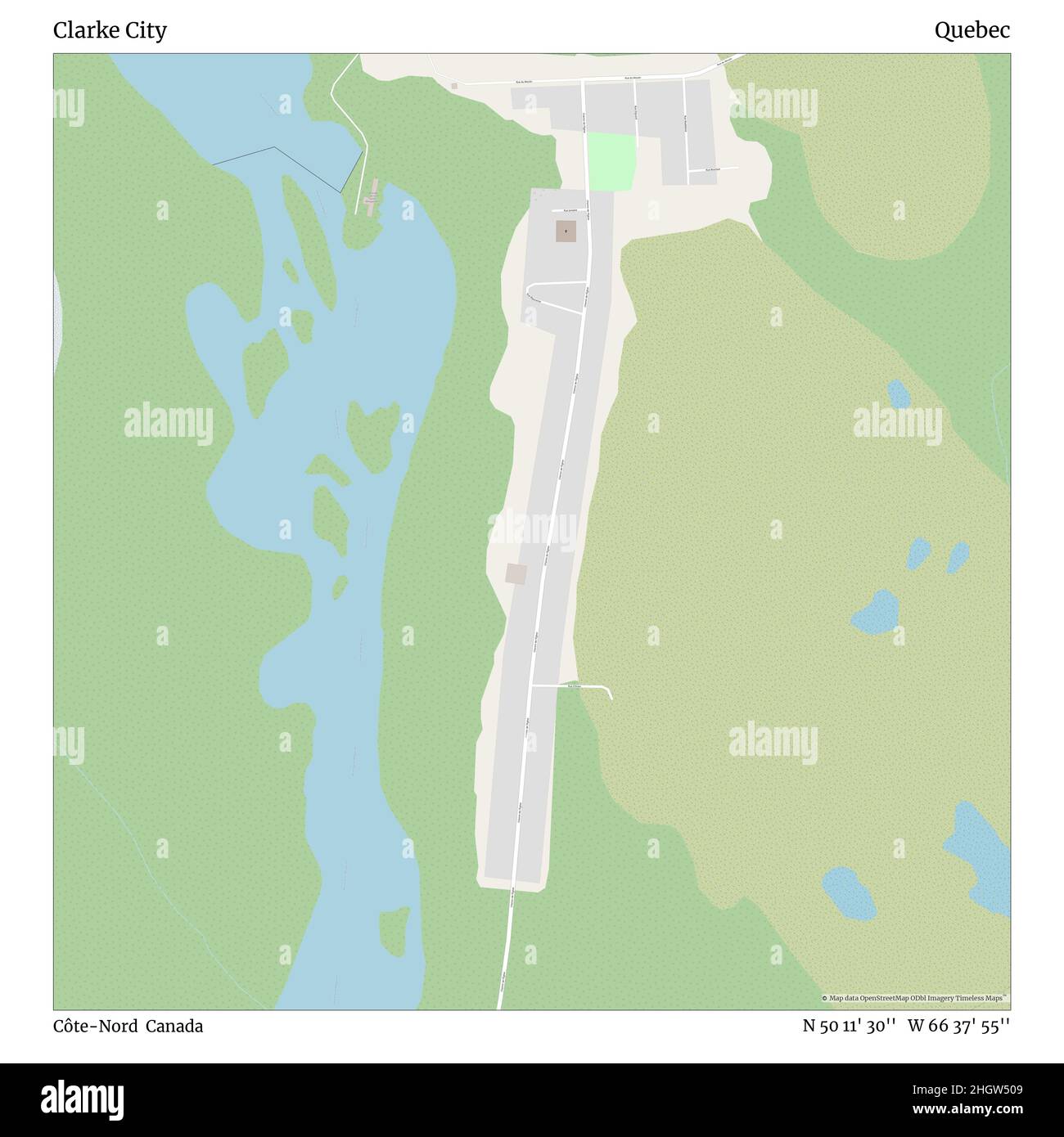 Map of quebec city hi-res stock photography and images - Alamy