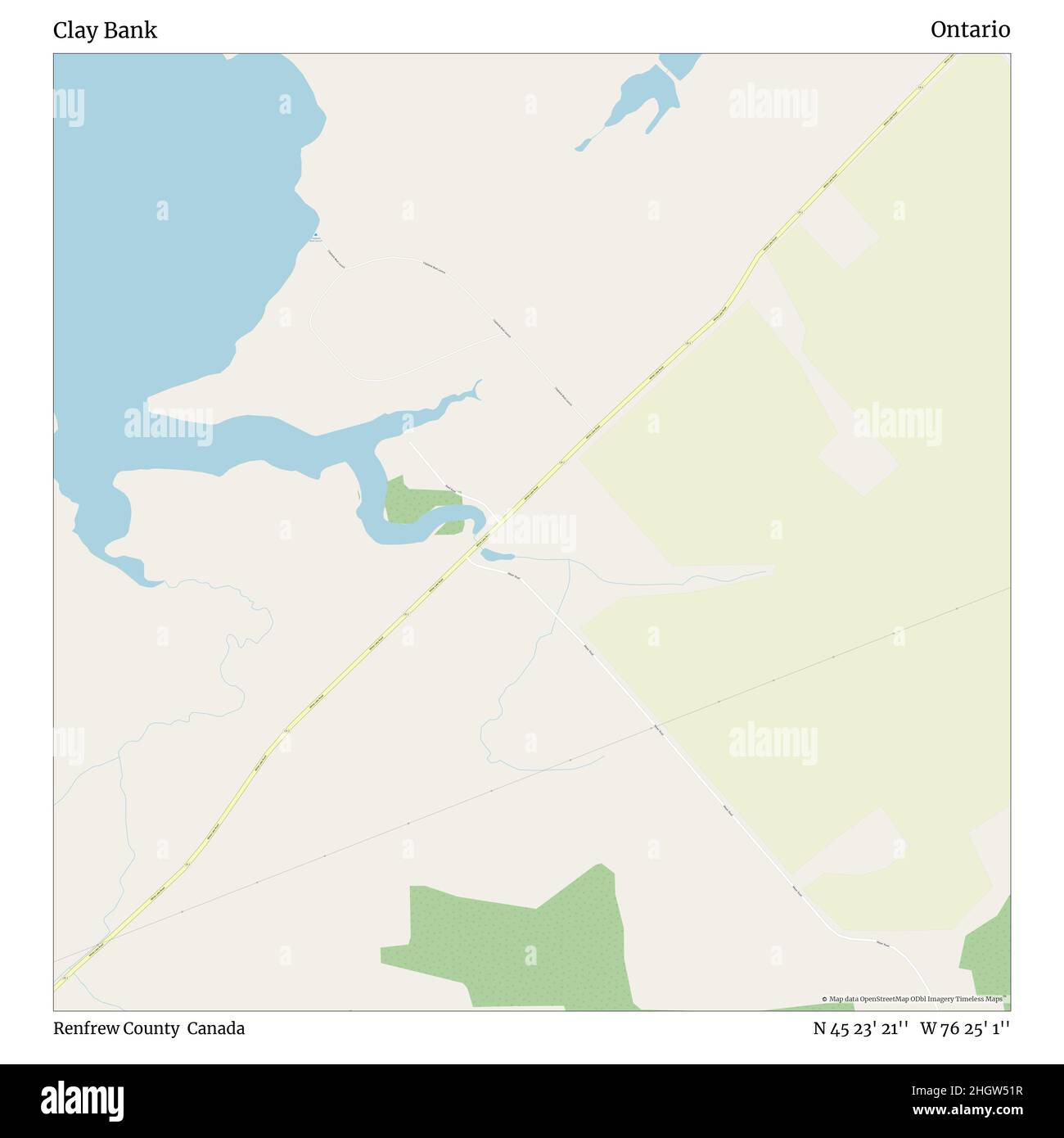 Map of clay city hi-res stock photography and images - Alamy