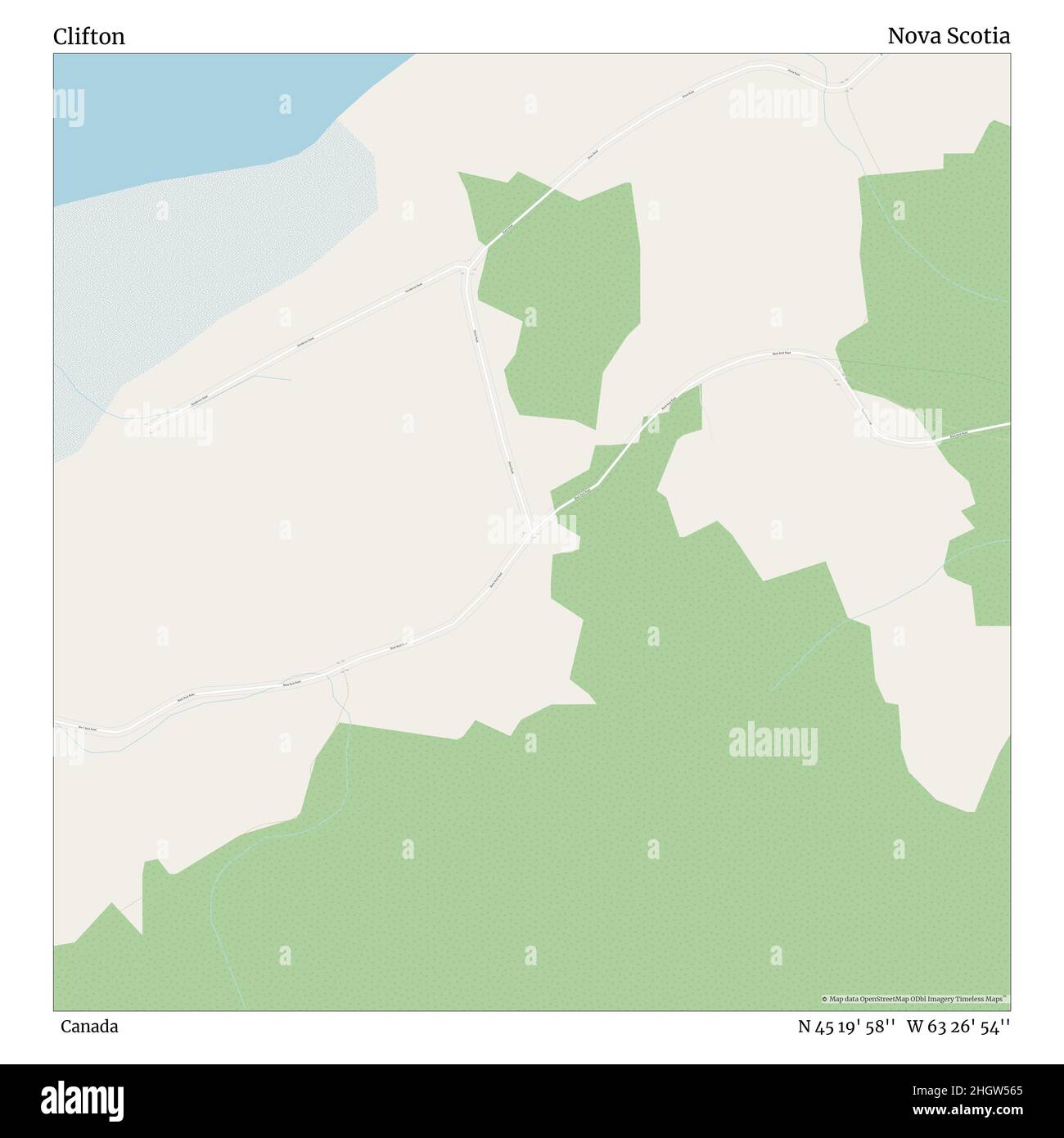 Map of clifton hi-res stock photography and images - Alamy