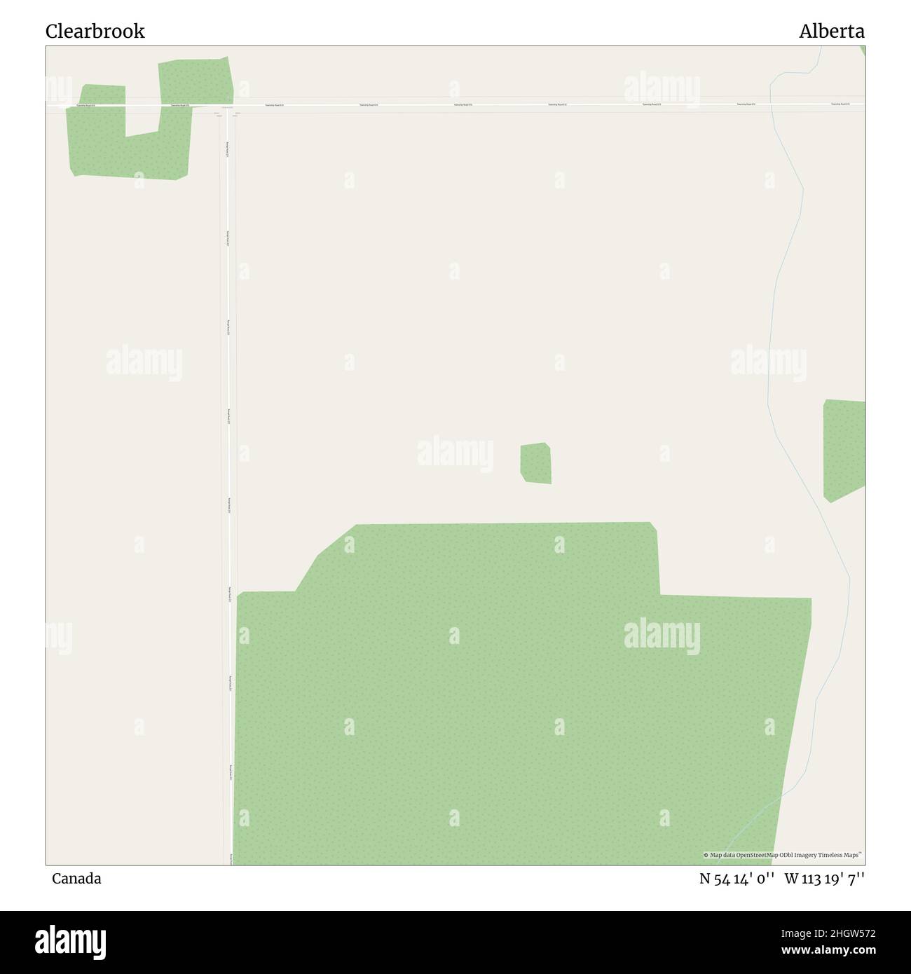 Map of clearbrook Cut Out Stock Images & Pictures - Alamy