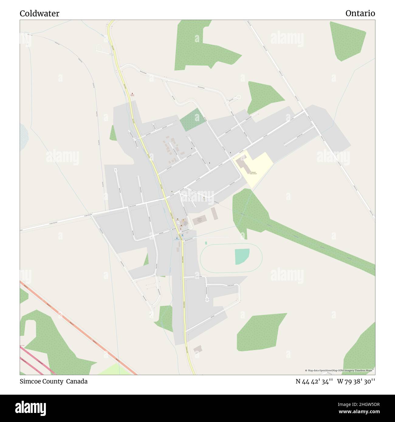 Coldwater Map Cut Out Stock Images And Pictures Alamy