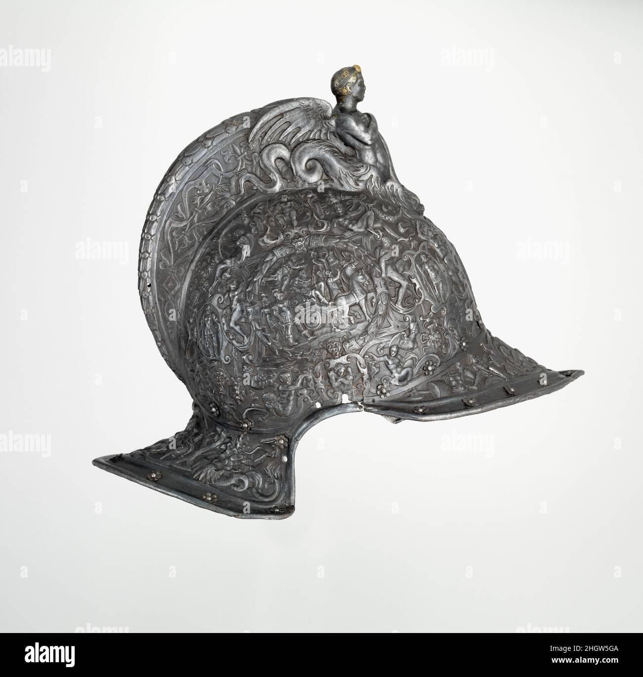 Burgonet ca. 1550–55 Attributed to Desiderius Helmschmid German In the ...