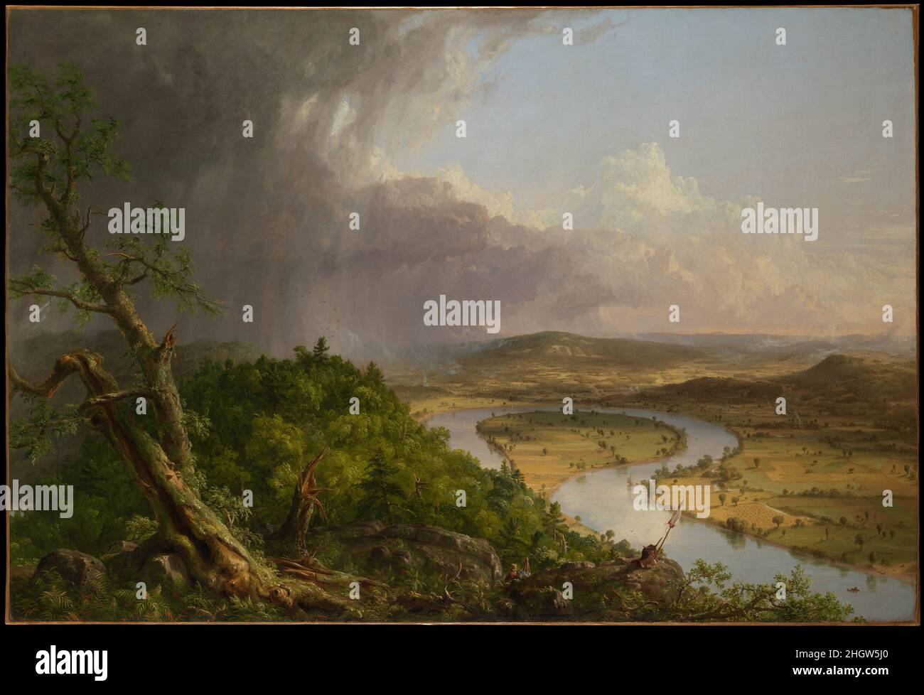 American landscape painting hi-res stock photography and images - Alamy