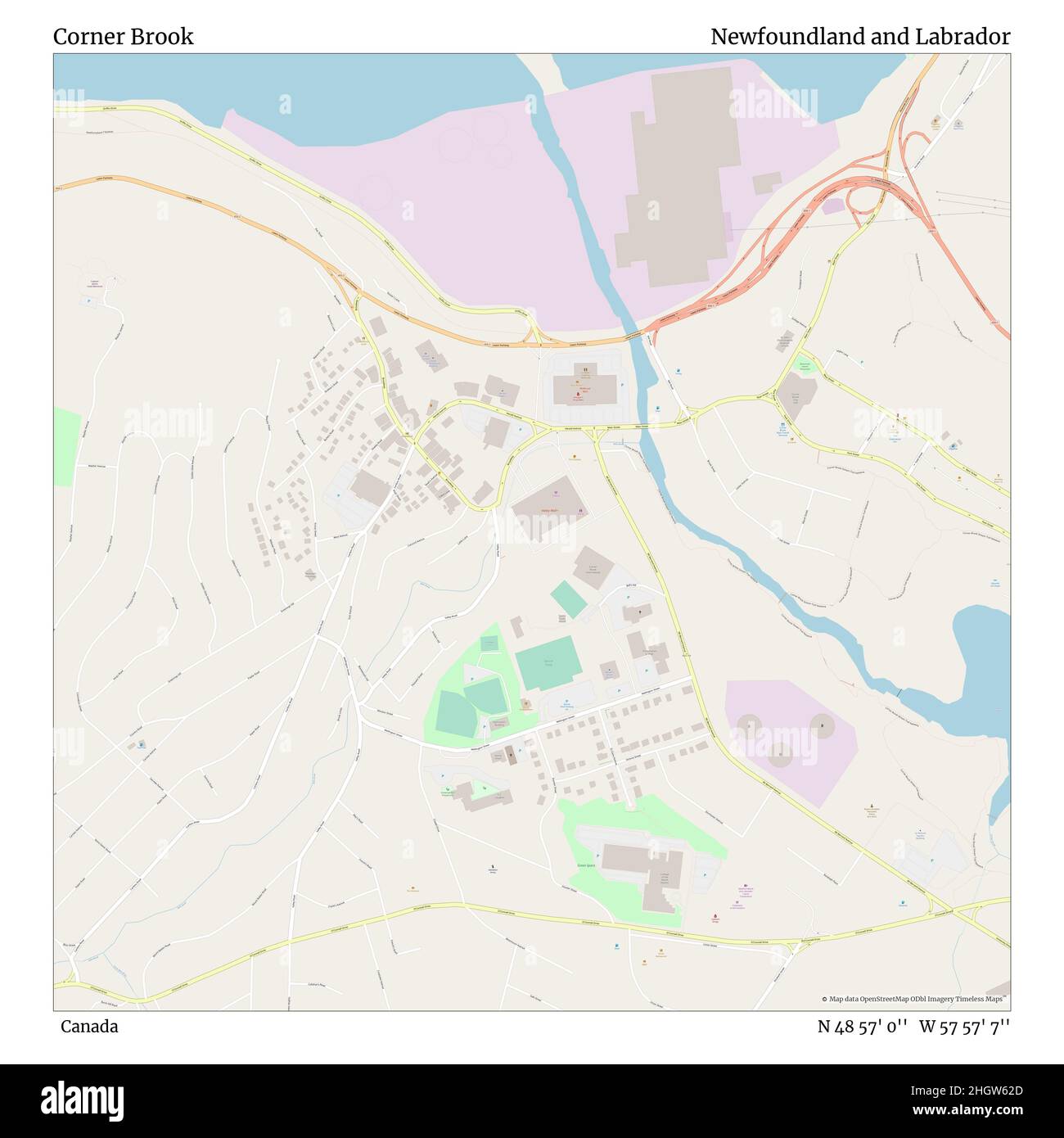 Corner brook Cut Out Stock Images & Pictures - Alamy