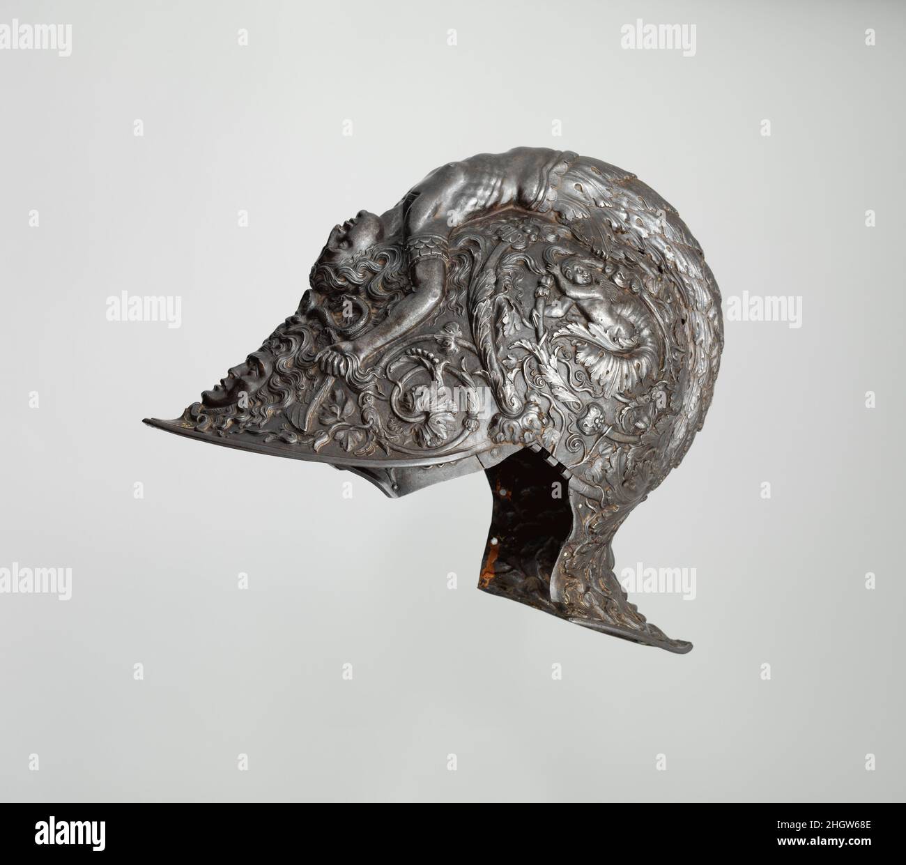 Burgonet dated 1543 Filippo Negroli Italian This masterpiece of ...