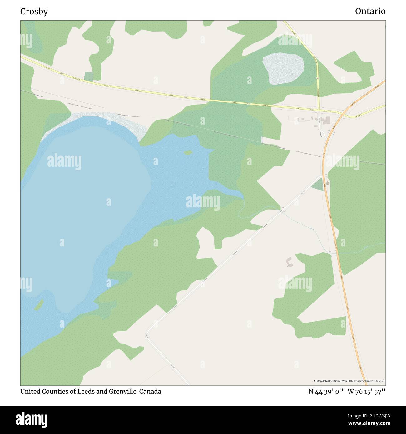 Map of grenville hi-res stock photography and images - Alamy