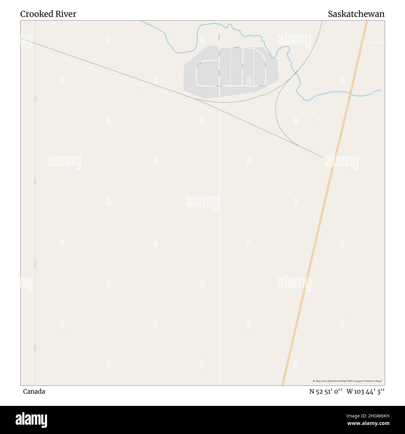 Saskatchewan river map hi-res stock photography and images - Alamy