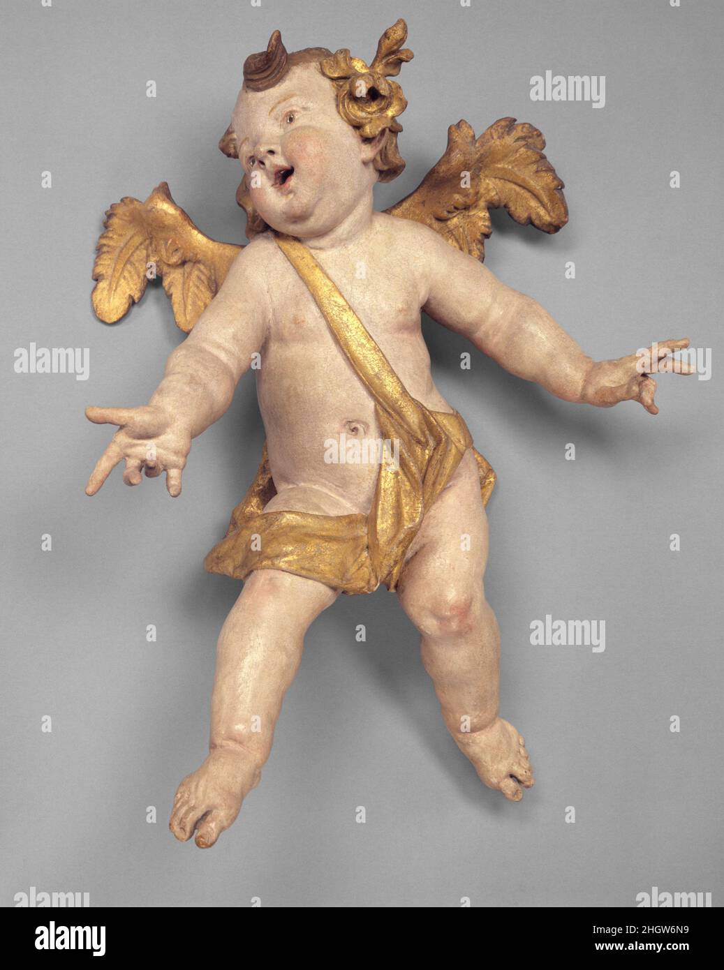 Angel mid-18th century Christian Jorhan the Elder This putto and its ...