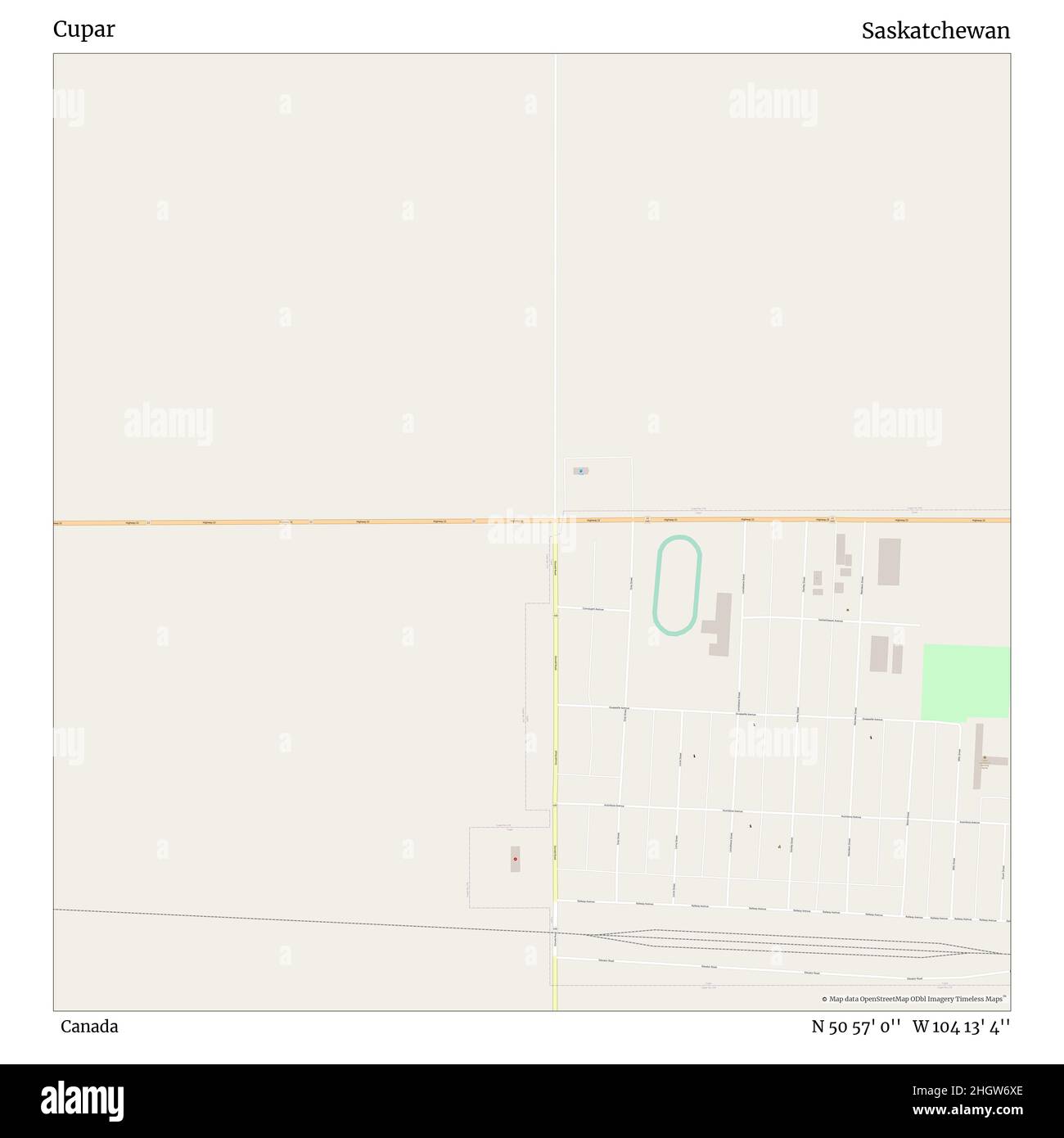 Map of cupar hi-res stock photography and images - Alamy