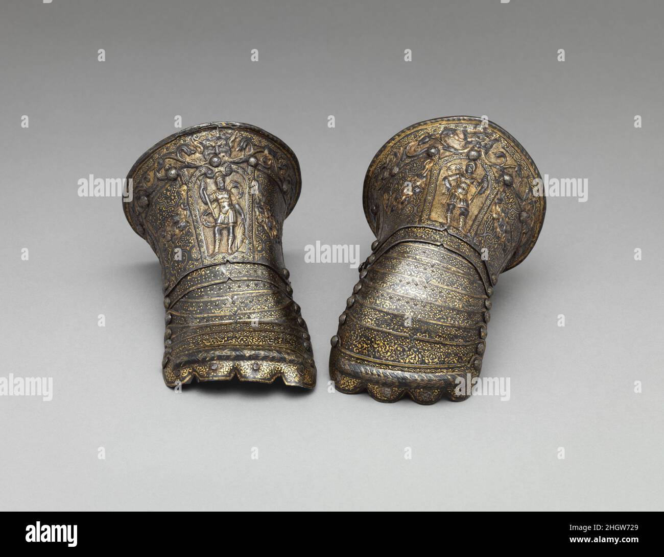 Pair of Gauntlets for a Child ca. 1585 Lucio Piccinino Italian These ...