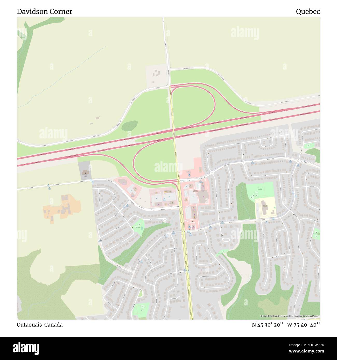 Davidson map hi-res stock photography and images - Alamy