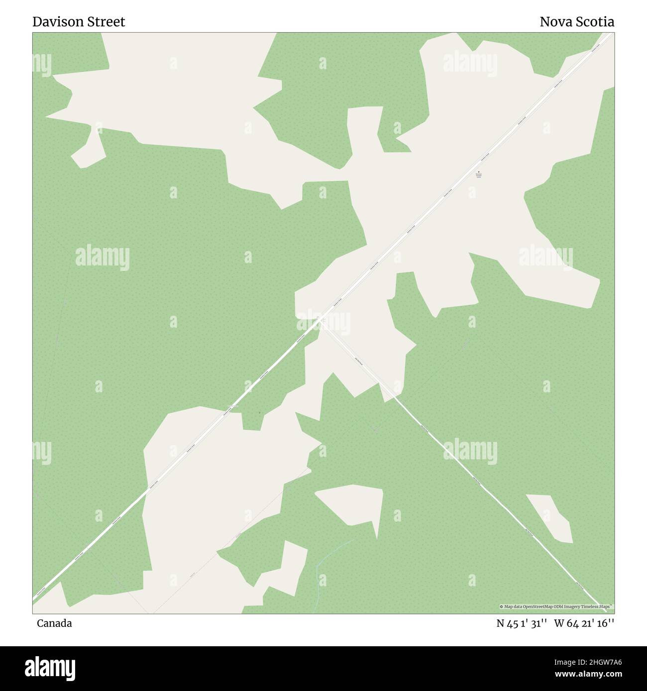 Map of davison hi-res stock photography and images - Alamy