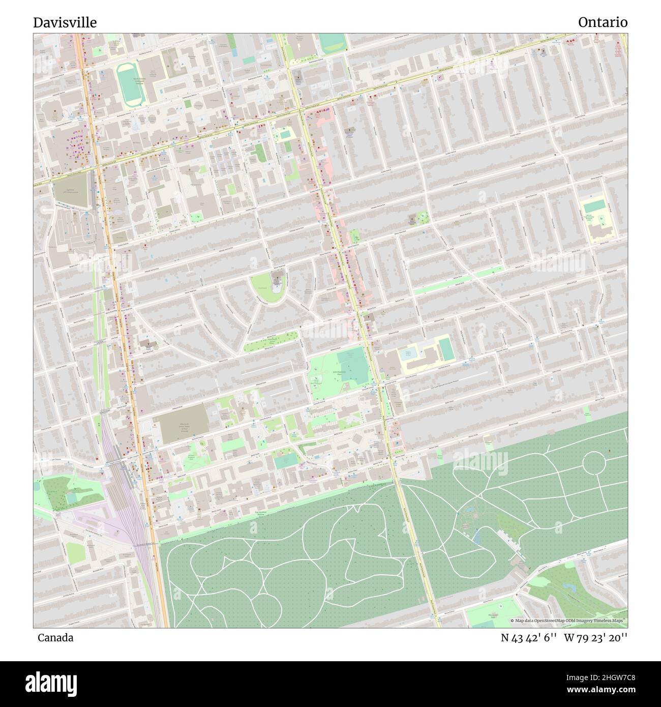 Map of davisville Cut Out Stock Images & Pictures - Alamy