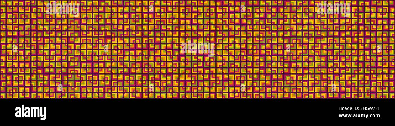 Abstract Geometrical Generative Computational Art Illustration Stock Vector Image And Art Alamy