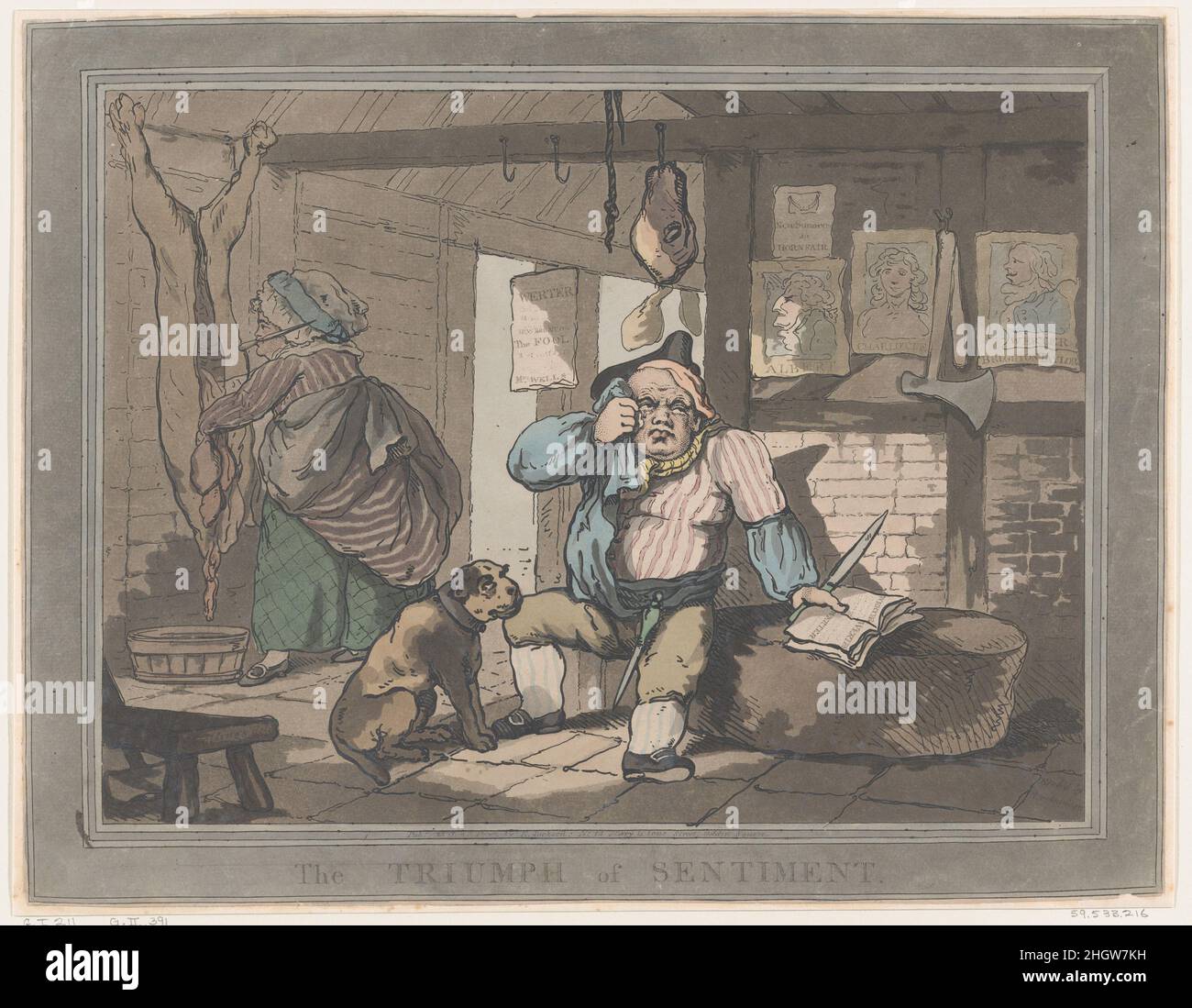 The Triumph of Sentiment January 15, 1787 Thomas Rowlandson. The ...