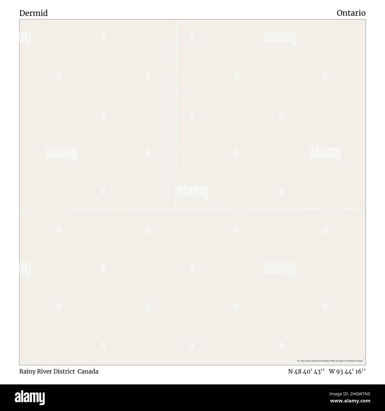 Dermid, Rainy River District, Canada, Ontario, N 48 40' 43'', W 93 44 ...