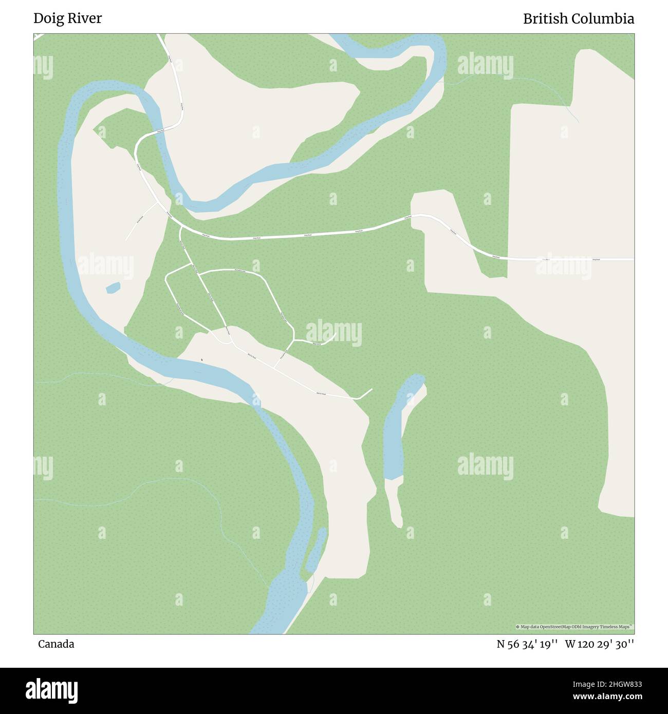 Columbia River Channel Map