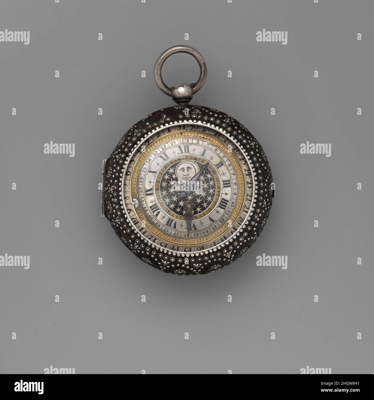 Calendar watch ca. 1650 Watchmaker: Thomas Alcock The concentric ...