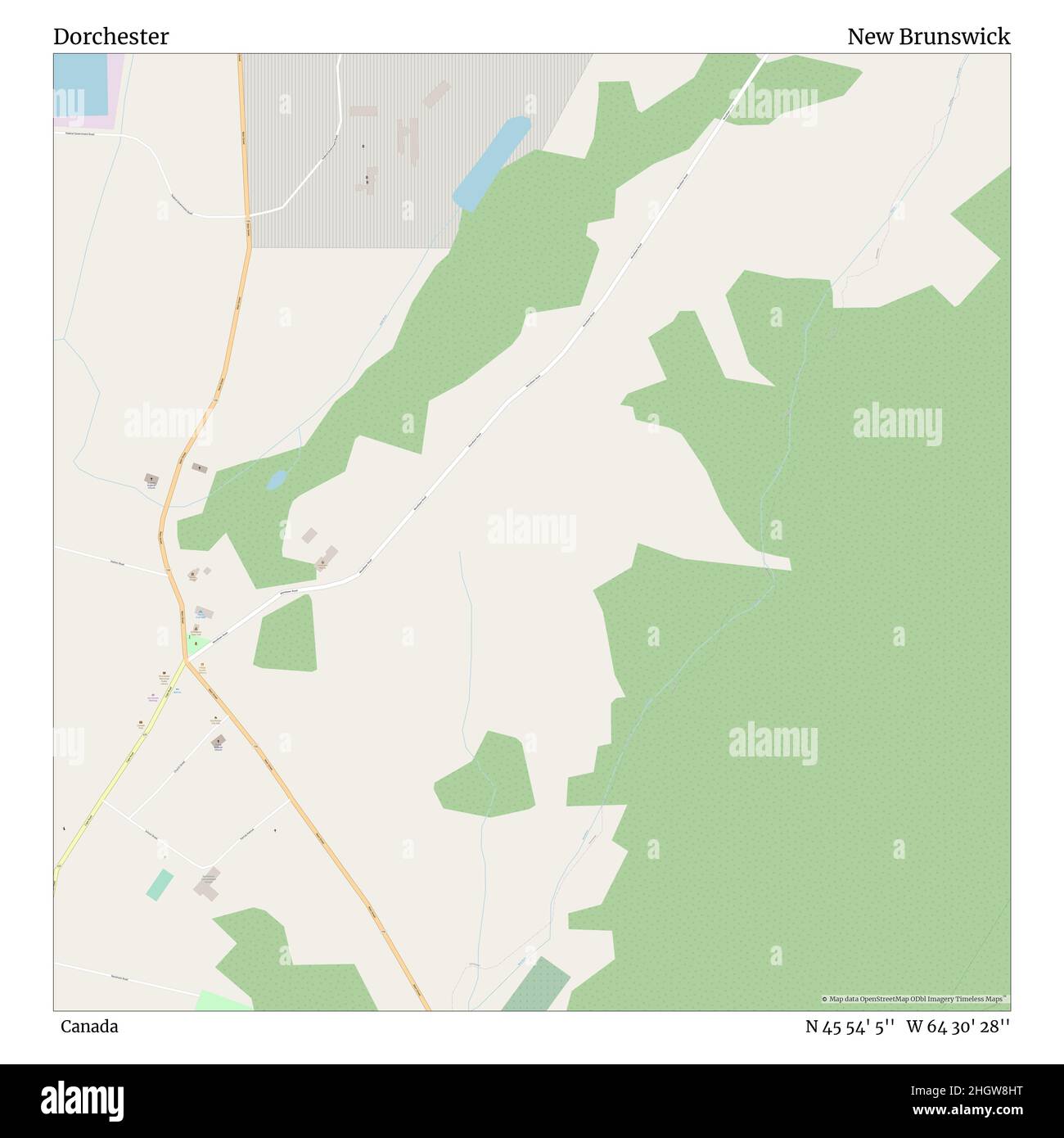 Map of dorchester hi-res stock photography and images - Alamy