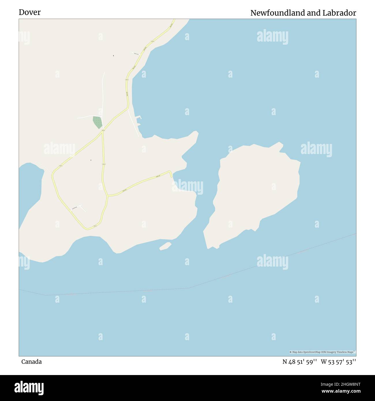 Map of dover hi-res stock photography and images - Alamy