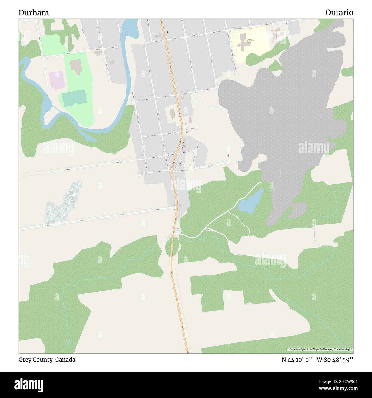 County durham map hi-res stock photography and images - Alamy