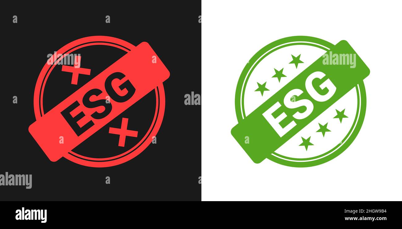 ESG rubber stamp - confirmation of environmental, social and governance ...