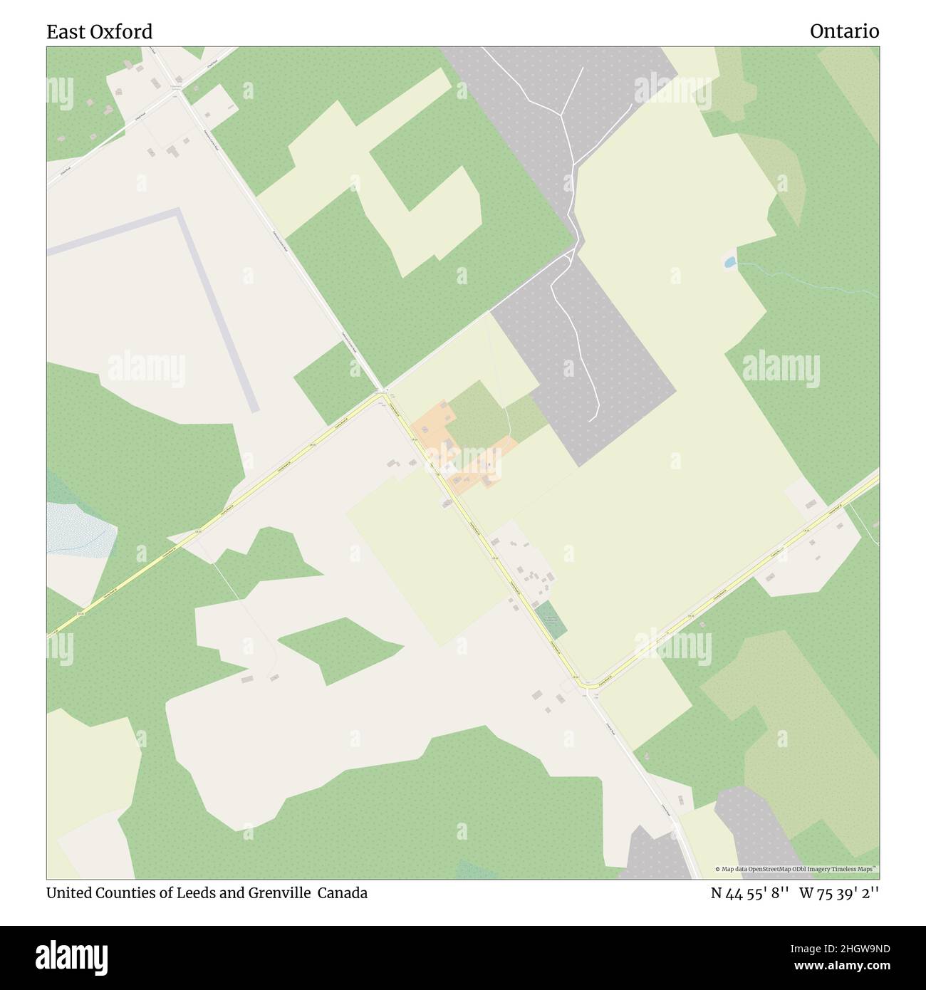 East Oxford, United Counties of Leeds and Grenville, Canada, Ontario, N ...