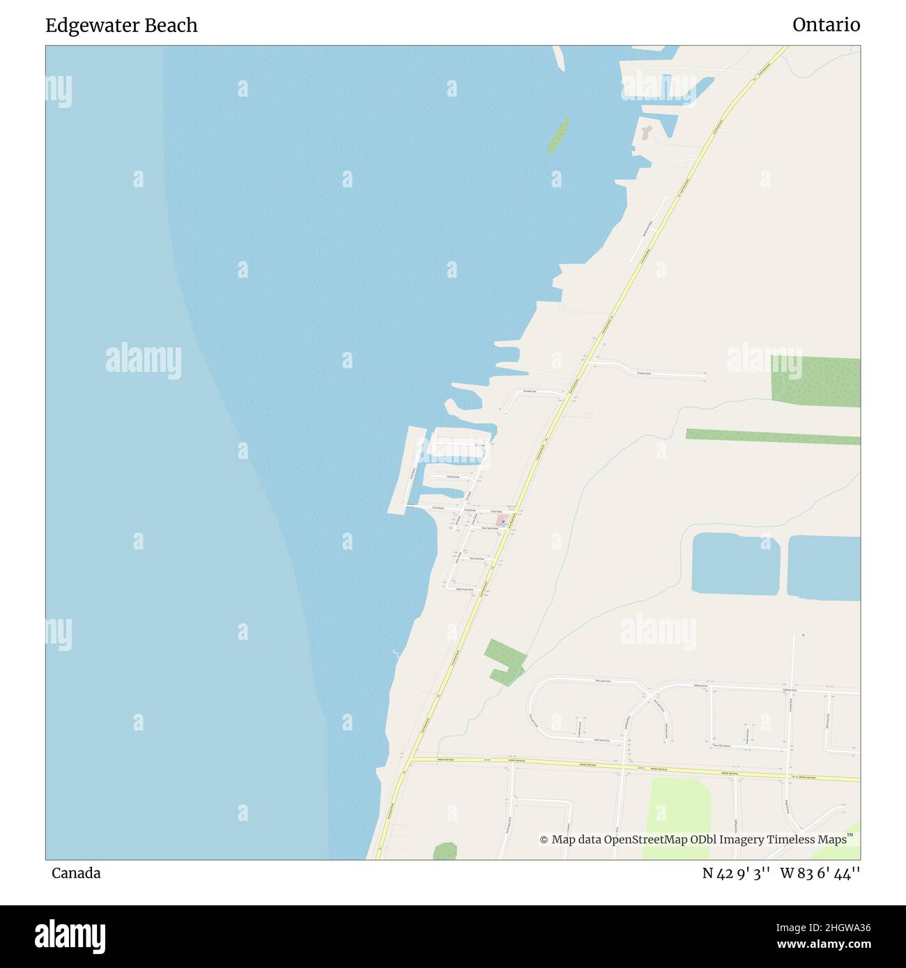 Edgewater Cut Out Stock Images & Pictures - Alamy