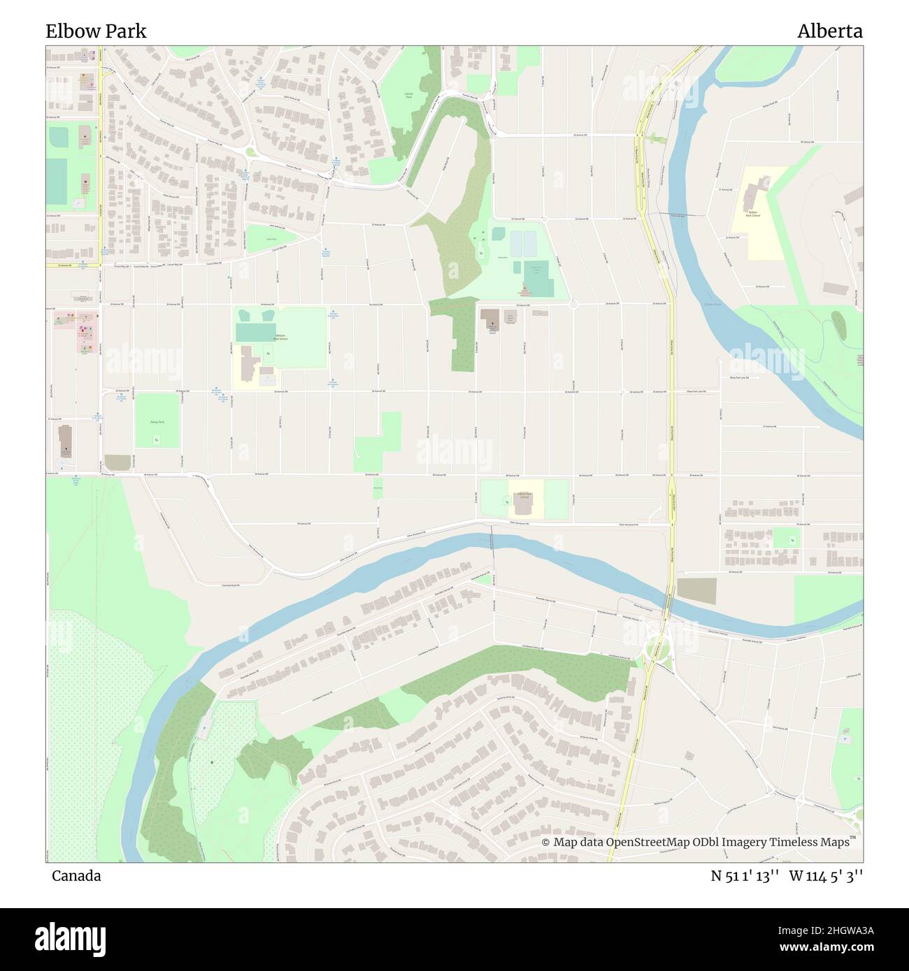 Map of elbow hi-res stock photography and images - Alamy