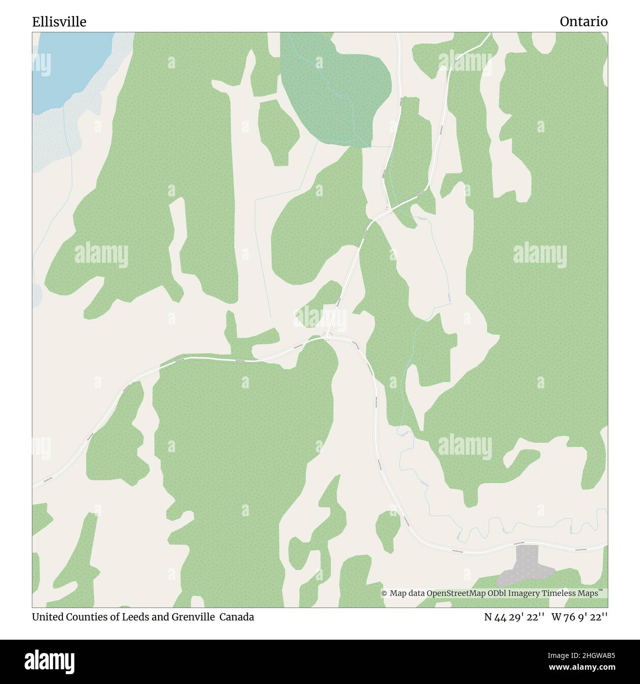Ellisville, United Counties of Leeds and Grenville, Canada, Ontario, N ...