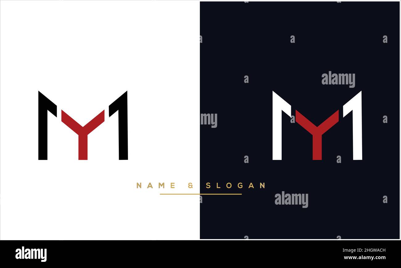 Ym letters hi-res stock photography and images - Alamy