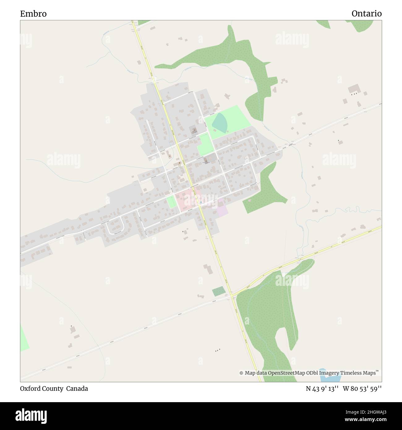 Oxford road map Cut Out Stock Images & Pictures - Alamy