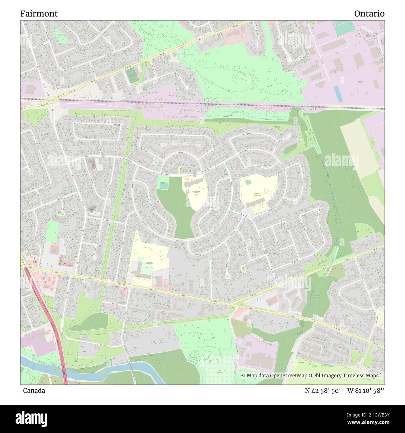 Fairmont map Cut Out Stock Images & Pictures - Alamy