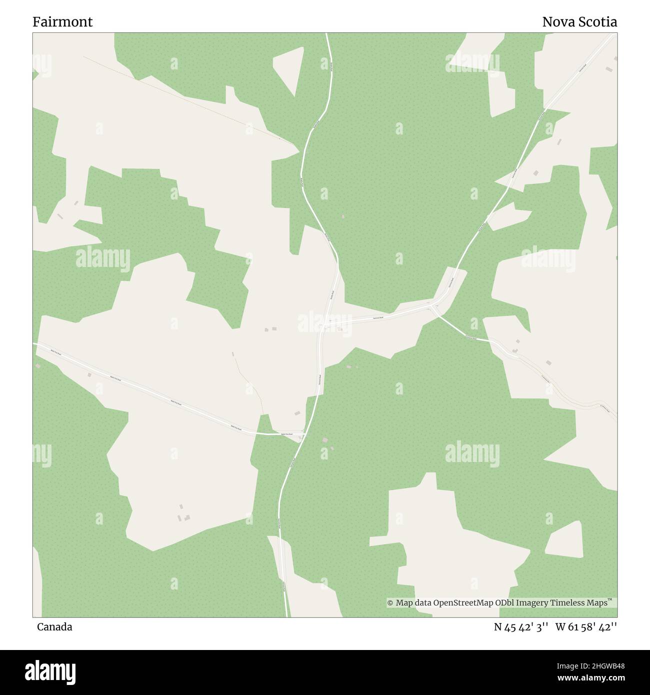 Map of fairmont hi-res stock photography and images - Alamy