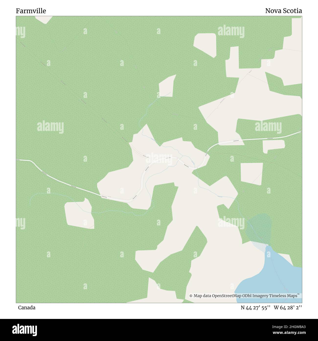 Farmville map Cut Out Stock Images & Pictures - Alamy