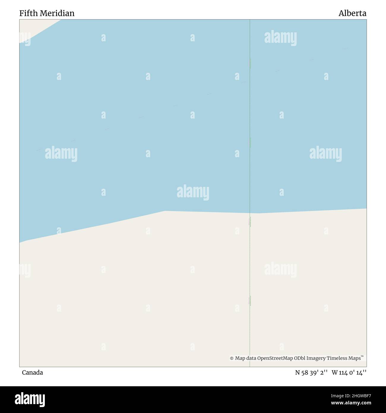 Map of meridian hi-res stock photography and images - Alamy
