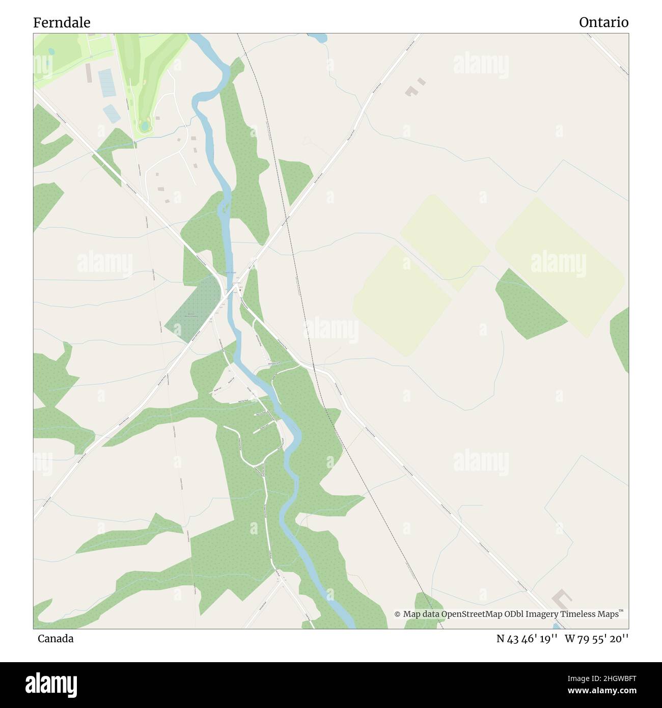Map of ferndale hi-res stock photography and images - Alamy