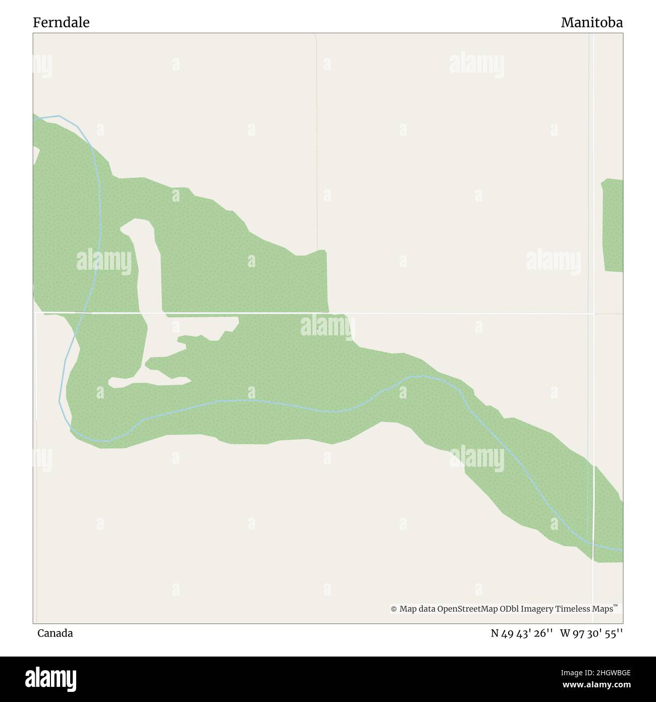 Map of ferndale hi-res stock photography and images - Alamy