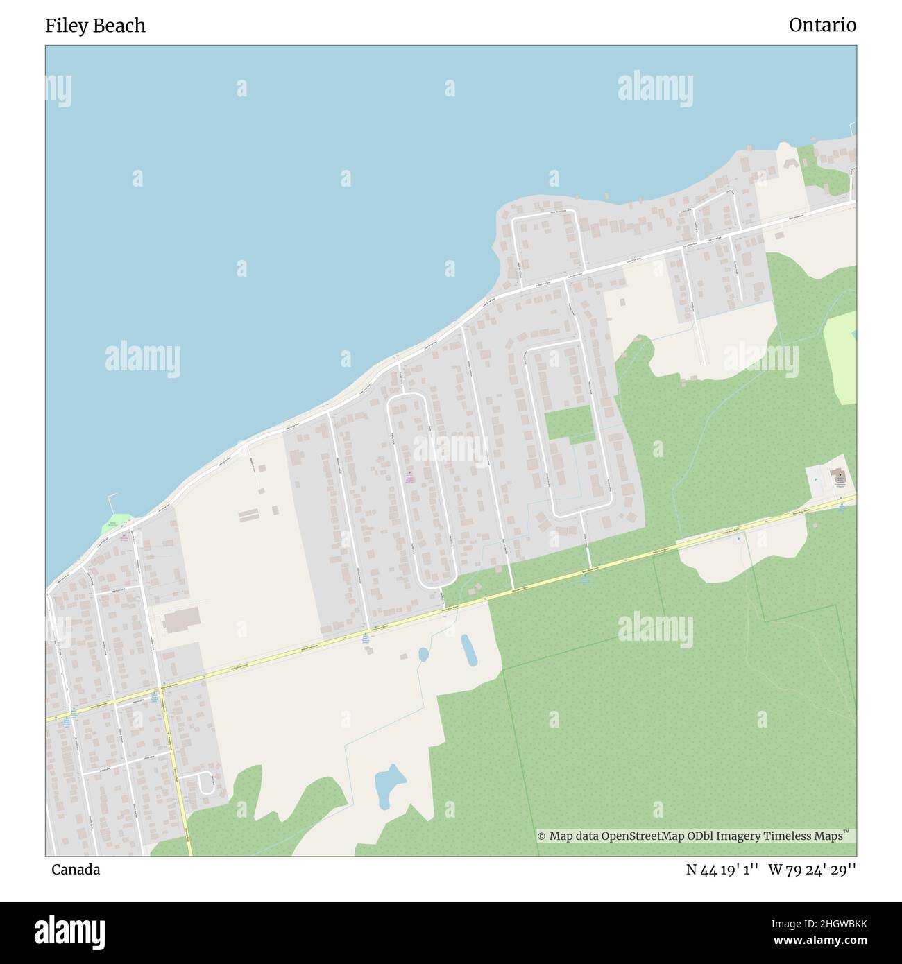 Map of filey Cut Out Stock Images & Pictures - Alamy