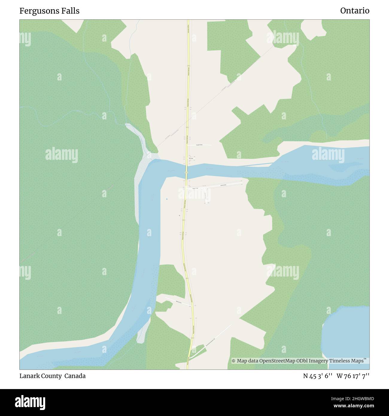 Fergusons falls hi-res stock photography and images - Alamy