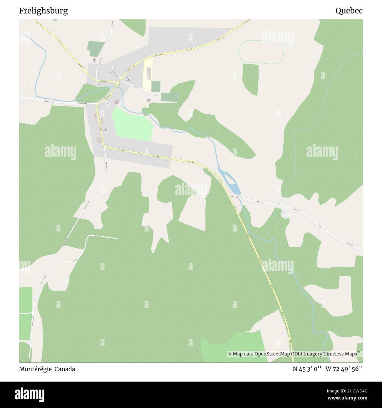 Frelighsburg, Montérégie, Canada, Quebec, N 45 3' 0'', W 72 49' 56 ...