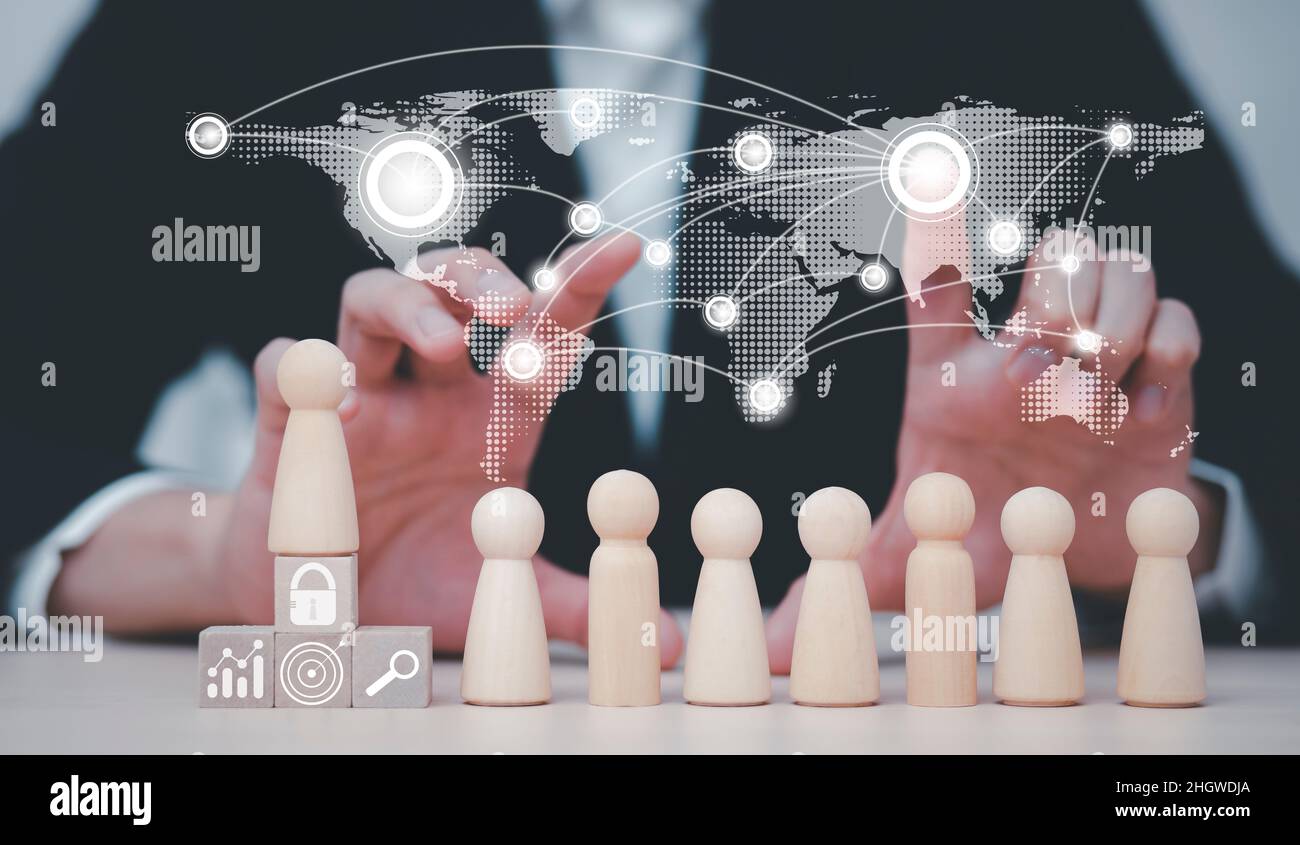 Map of leader hi-res stock photography and images - Alamy