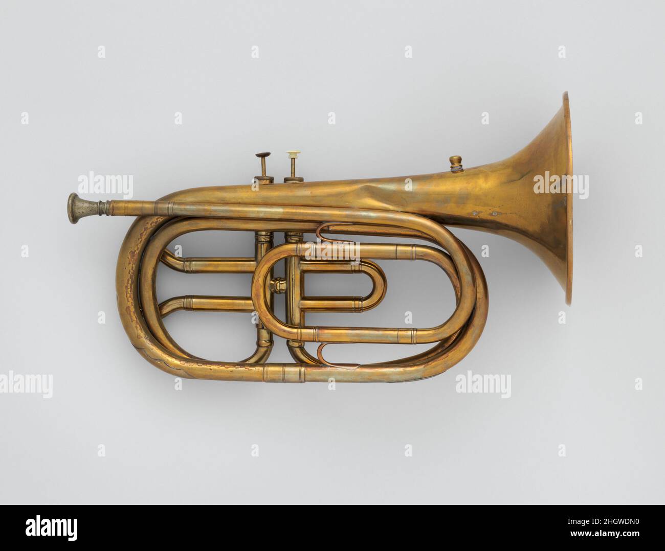 Alto or Tenor Cornopean 1837–50 Melchior Gomar de Vries Belgian The ...