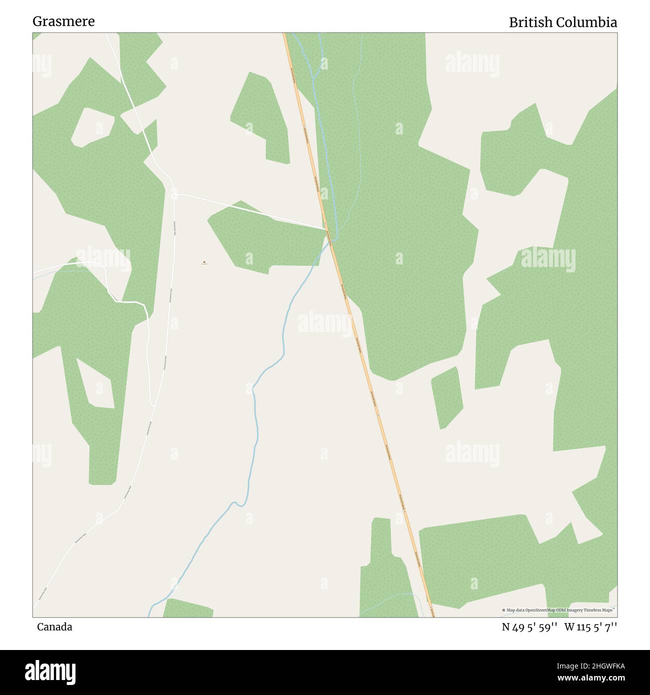 Map of grasmere Cut Out Stock Images & Pictures - Alamy