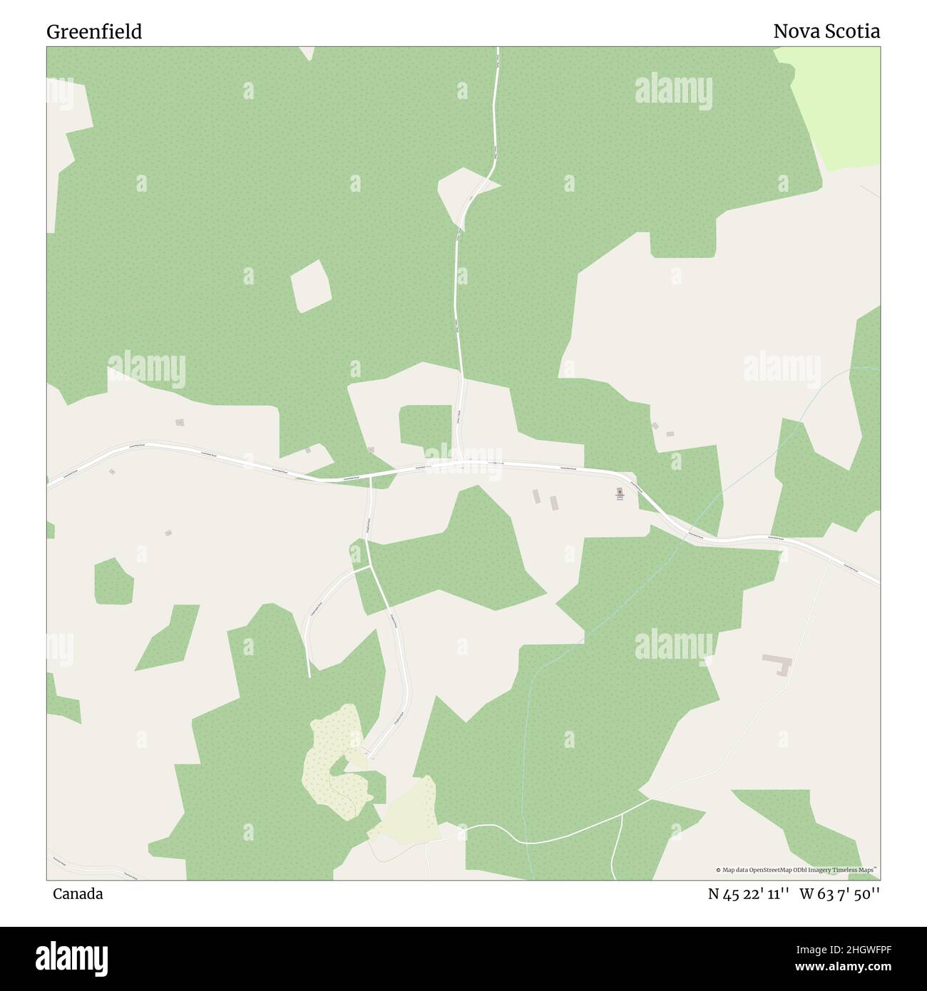 Greenfield map hi-res stock photography and images - Alamy