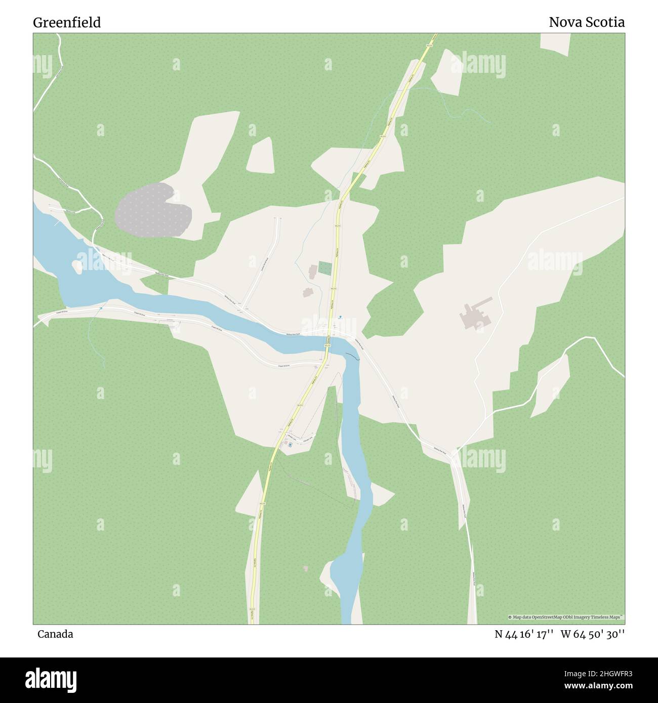Greenfield map hi-res stock photography and images - Alamy