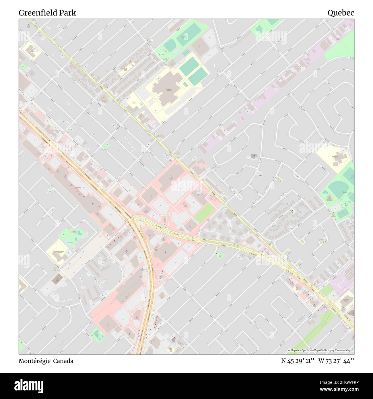 Greenfield map hi-res stock photography and images - Alamy
