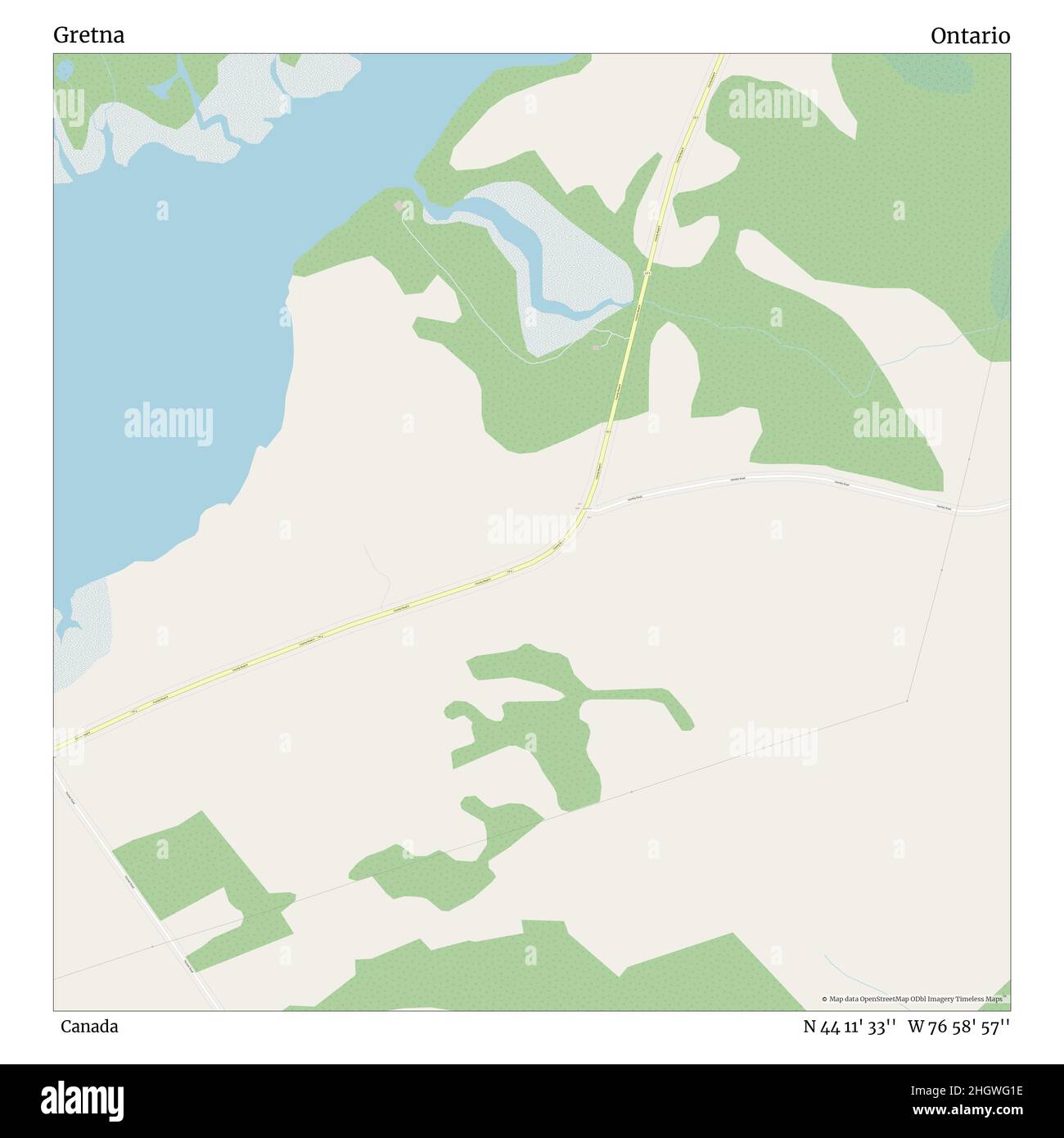 Map of gretna Cut Out Stock Images & Pictures - Alamy